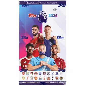 2025-26 Topps English Premier League Soccer Hobby Box – Piece Of The Game
