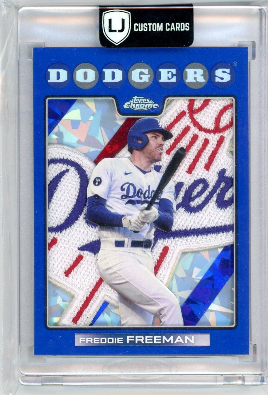 Freddie Freeman LJ Custom Cards x Piece of the Game custom card art ...