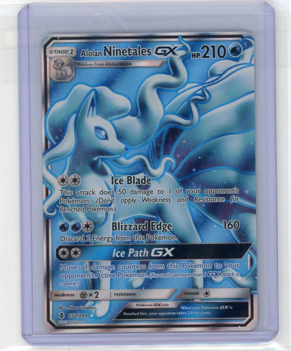 Alolan Ninetales GX Pokémon Guardians Rising Full-Art #132/145 – Piece Of The Game