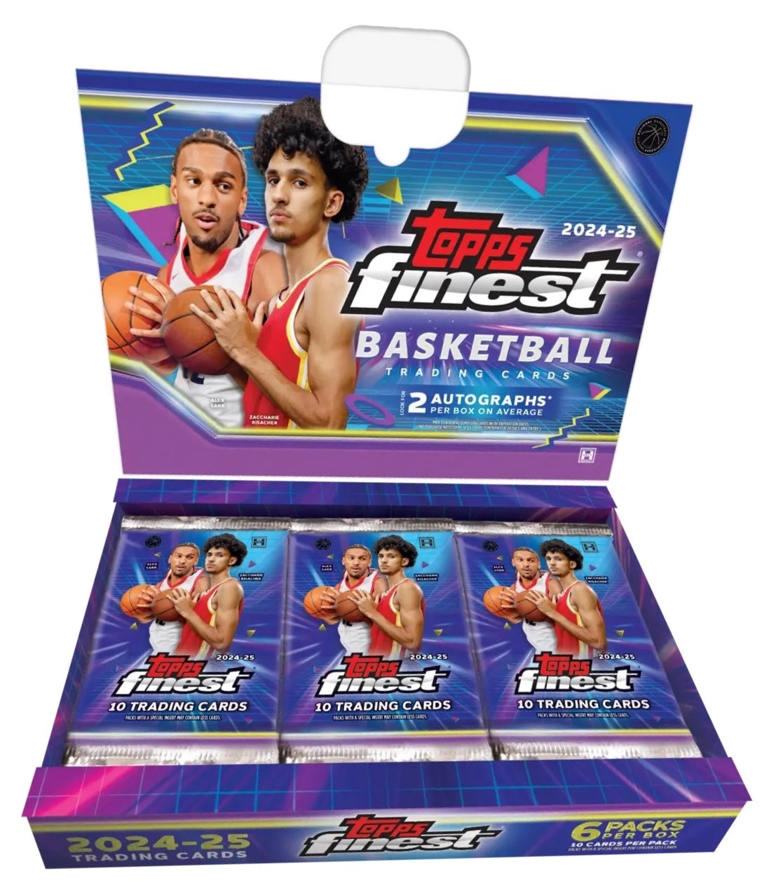 2024-25 Topps Finest Basketball Hobby 8 Box Case – Piece Of The Game
