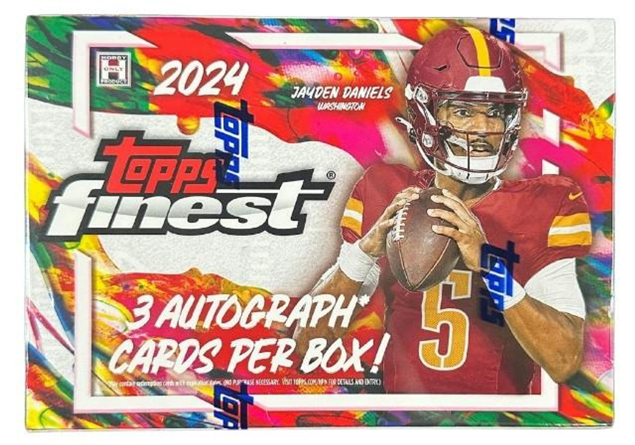 2024 Topps Finest Football Breaker Delight 8 Box Case – Piece Of The Game