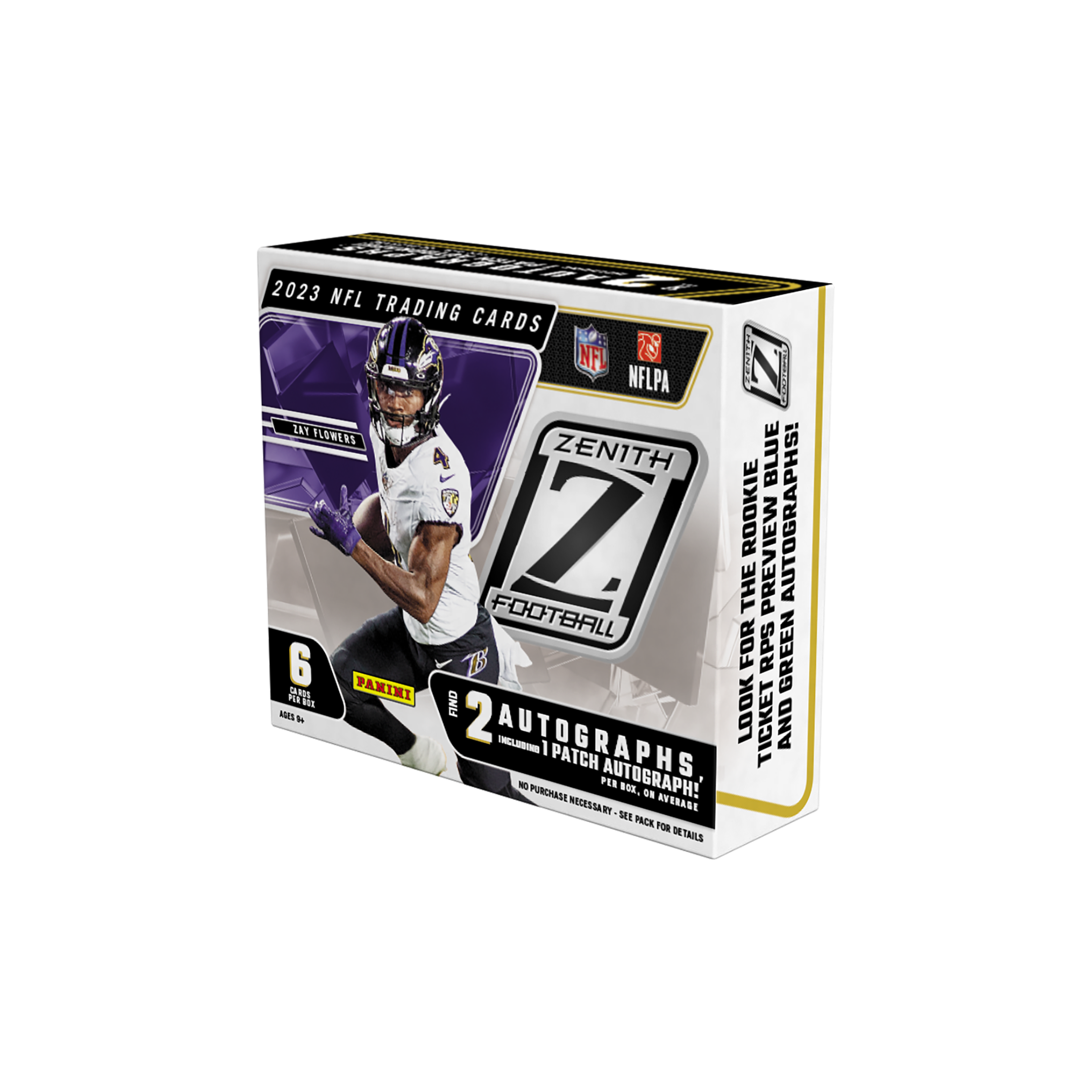 2023 Panini Zenith Football Hobby Box – Piece Of The Game