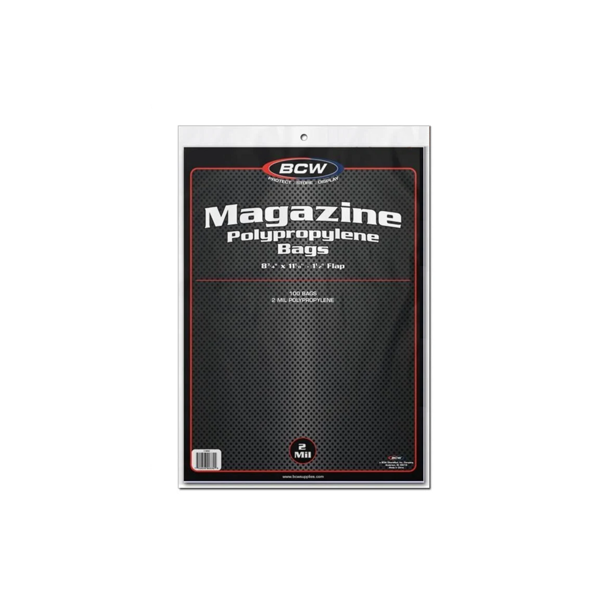 BCW Magazine Bags 100ct Pack – Piece Of The Game