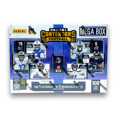 2023 Panini Contenders Football Mega Box – Piece Of The Game