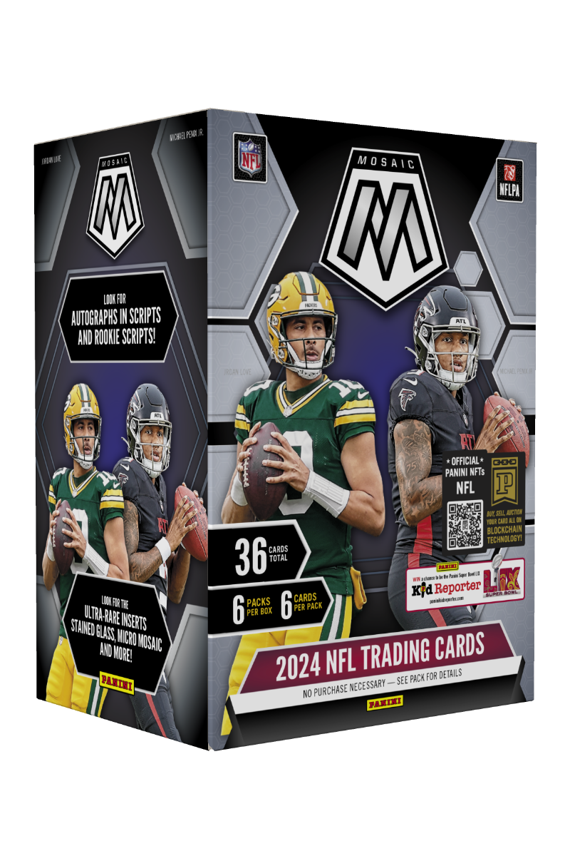 2024 Panini Mosaic Football Hobby Blaster Box – Piece Of The Game