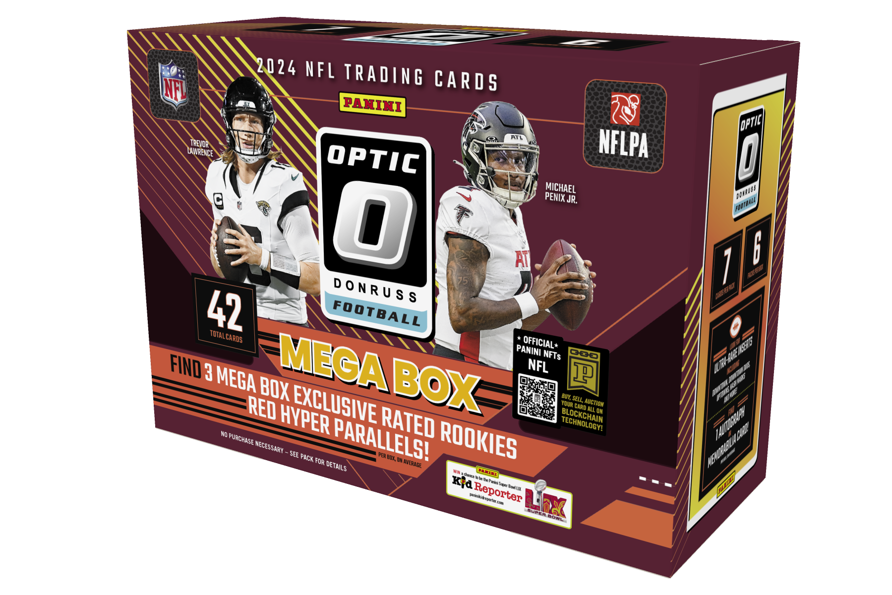 2024 Donruss Optic Football Hobby Mega Box – Piece Of The Game