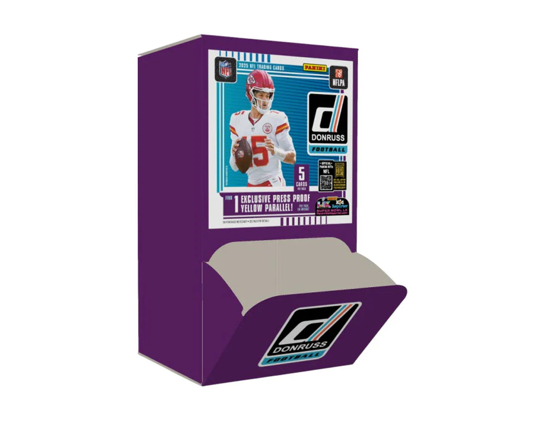 2025 Donruss Football Gravity Feed Pack Piece Of The Game