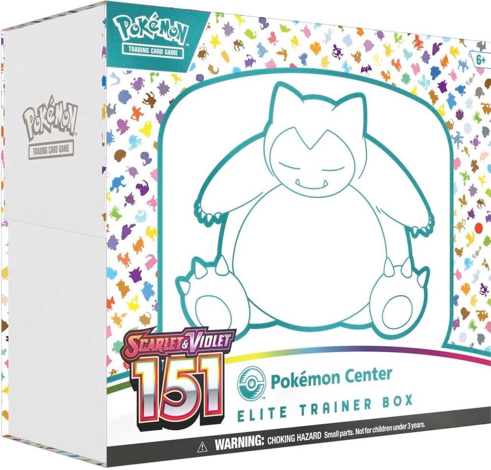 Pokemon Scarlet & Violet 151 Pokémon Center Elite Trainer 4 Box Case ...