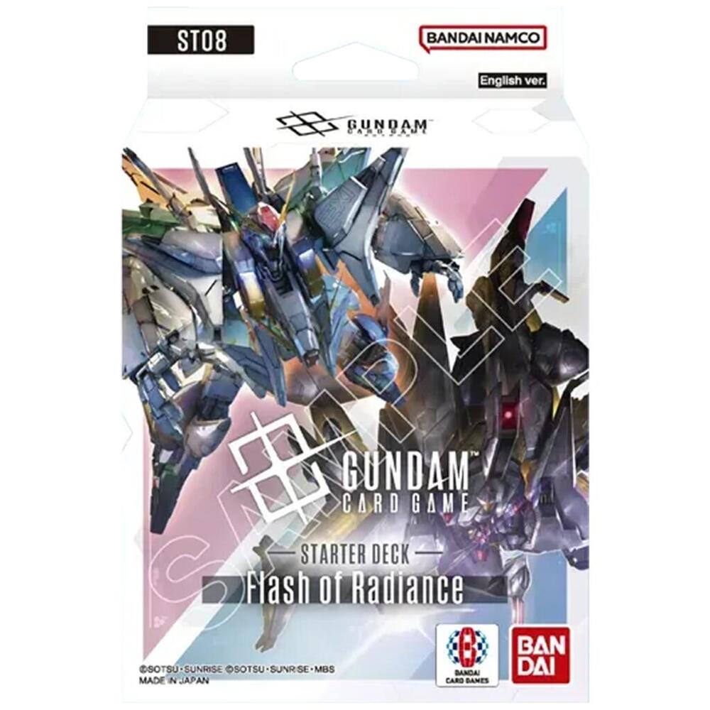 Gundam Card Game Starter Deck 08: Flash of Radiance – Piece Of The Game