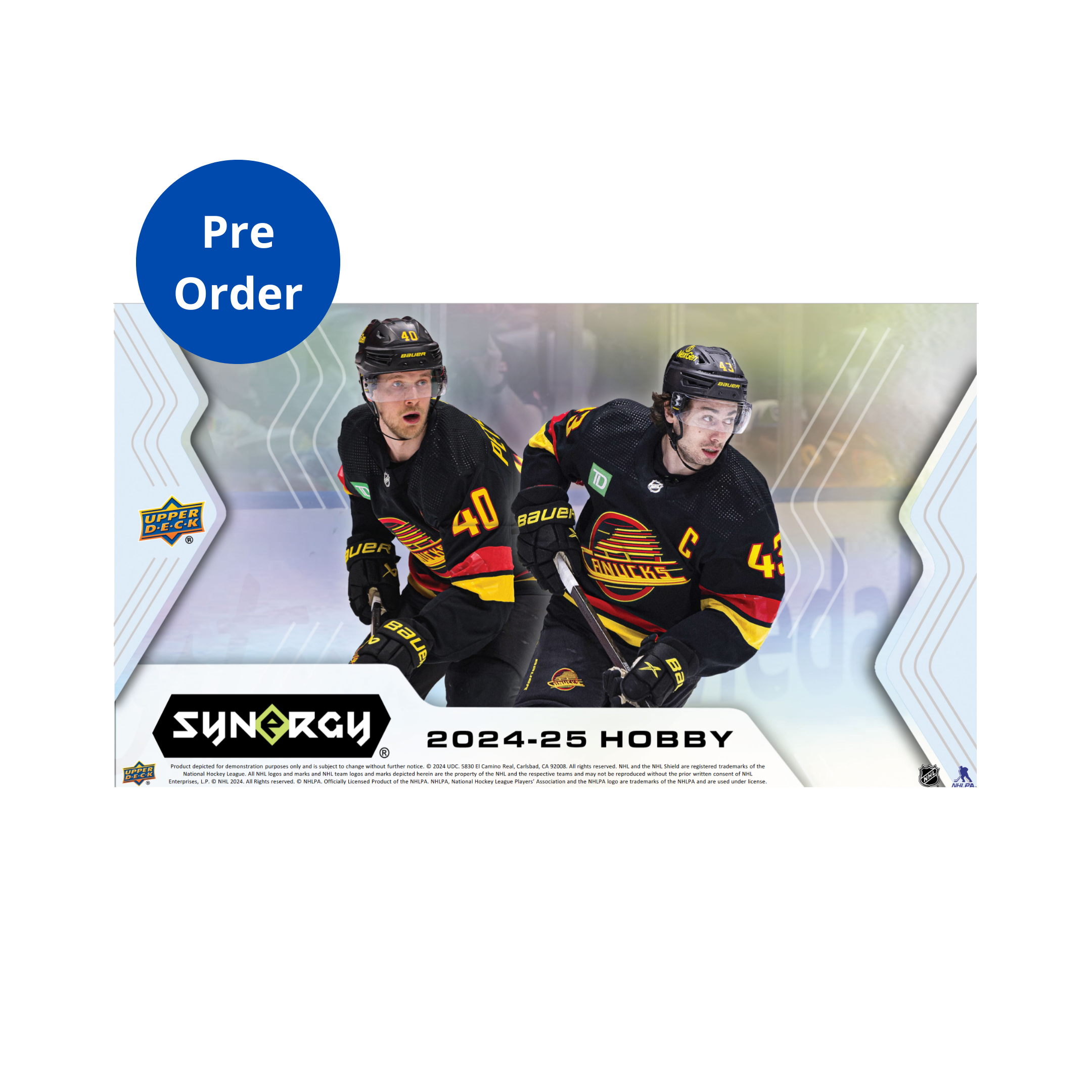 2024-25 Upper Deck Synergy Hockey Hobby 16 Box Case [Contact Us To Ord ...