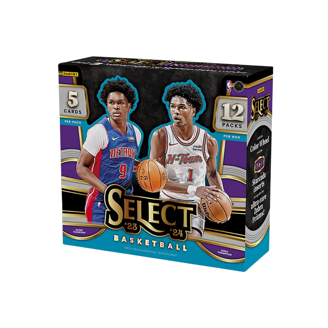 2023-24 Panini Select Basketball Hobby Box – Piece Of The Game