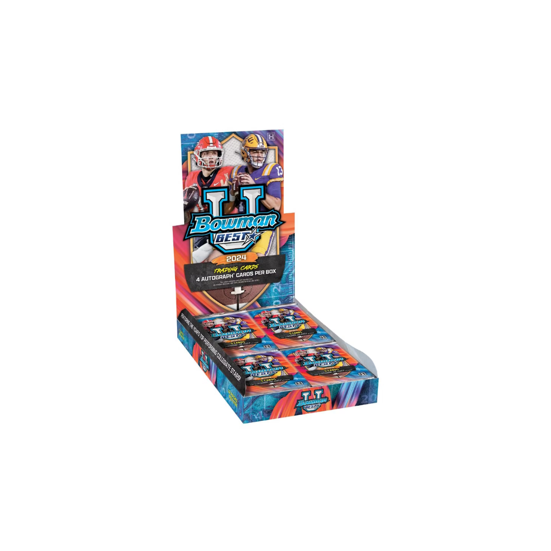 2024 Bowman's University Best Football Hobby Box – Piece Of The Game
