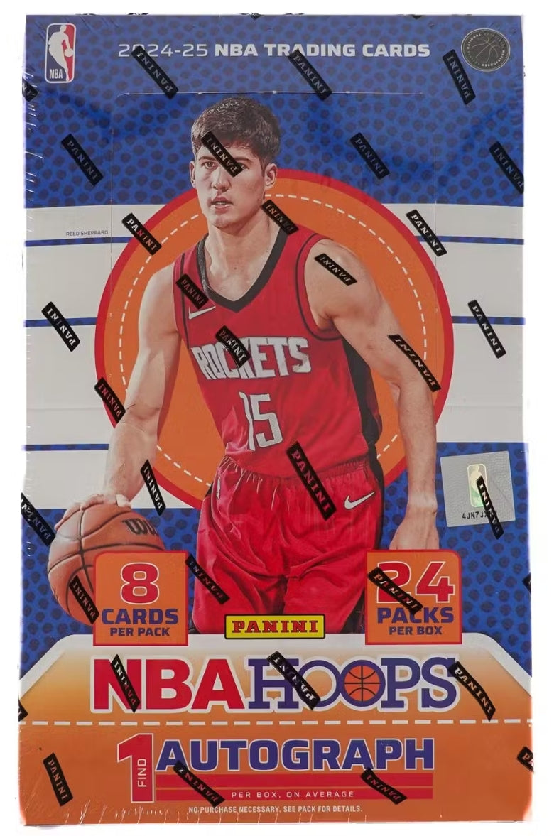 2024-25 Panini NBA Hoops Basketball Hobby Box – Piece Of The Game