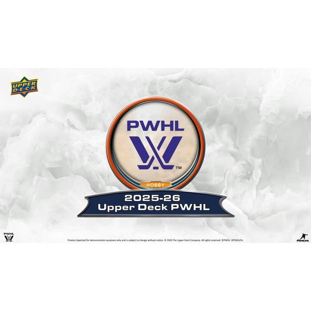 2026 Upper Deck Professional Women's Hockey League Hobby 16 Box Case ...