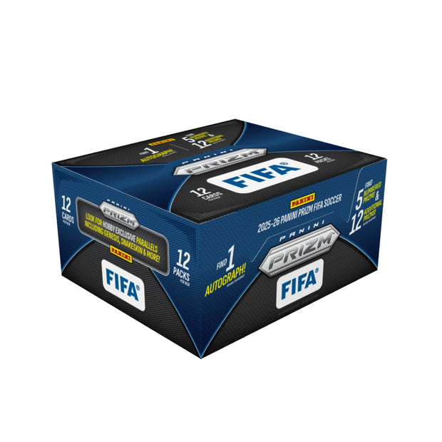 2025-26 Panini Prizm FIFA Soccer Hobby 12 Box Case – Piece Of The Game