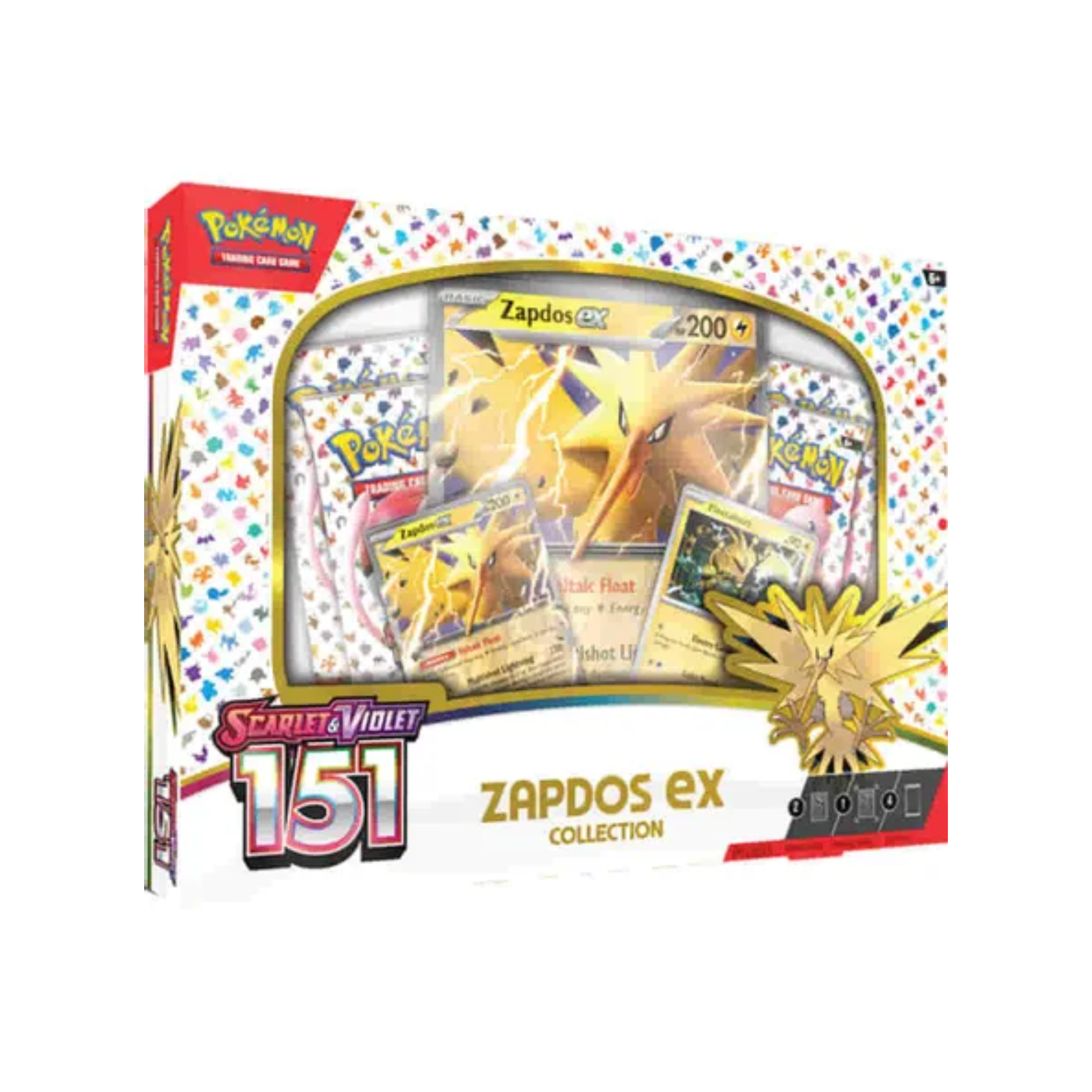 Pokémon Scarlet & Violet 151 Zapdos EX Collection – Piece Of The Game