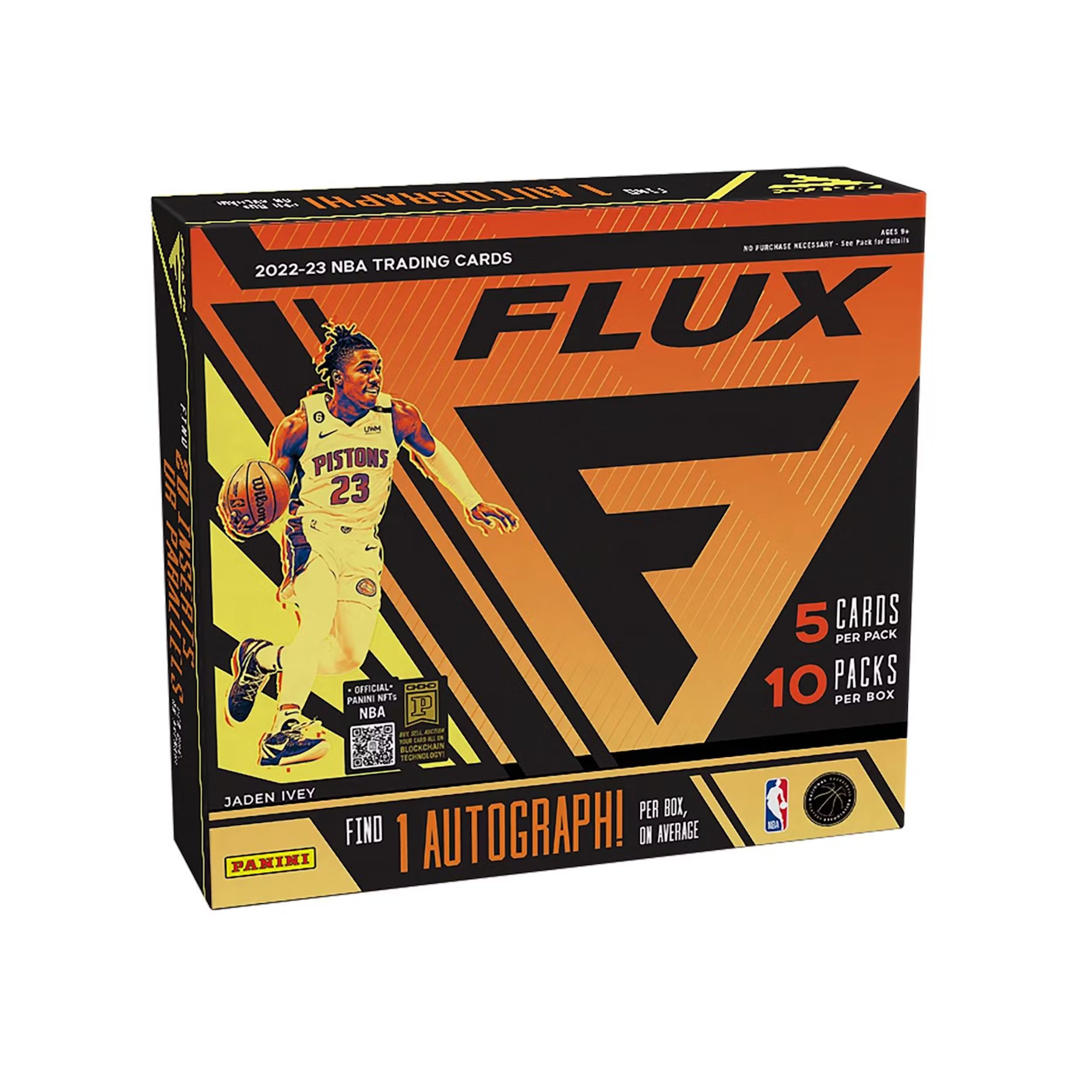 2022-23 Panini Flux Basketball Hobby Box – Piece Of The Game