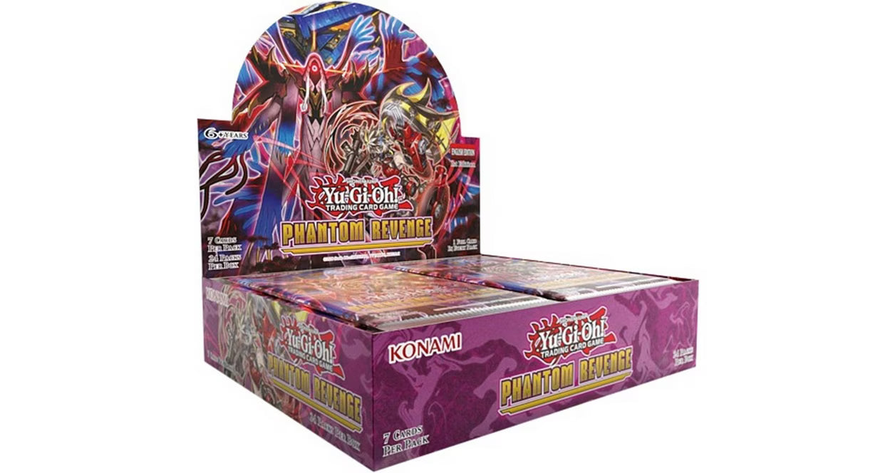 Yu-Gi-Oh 2025 Phantom Revenge Booster Box case – Piece Of The Game