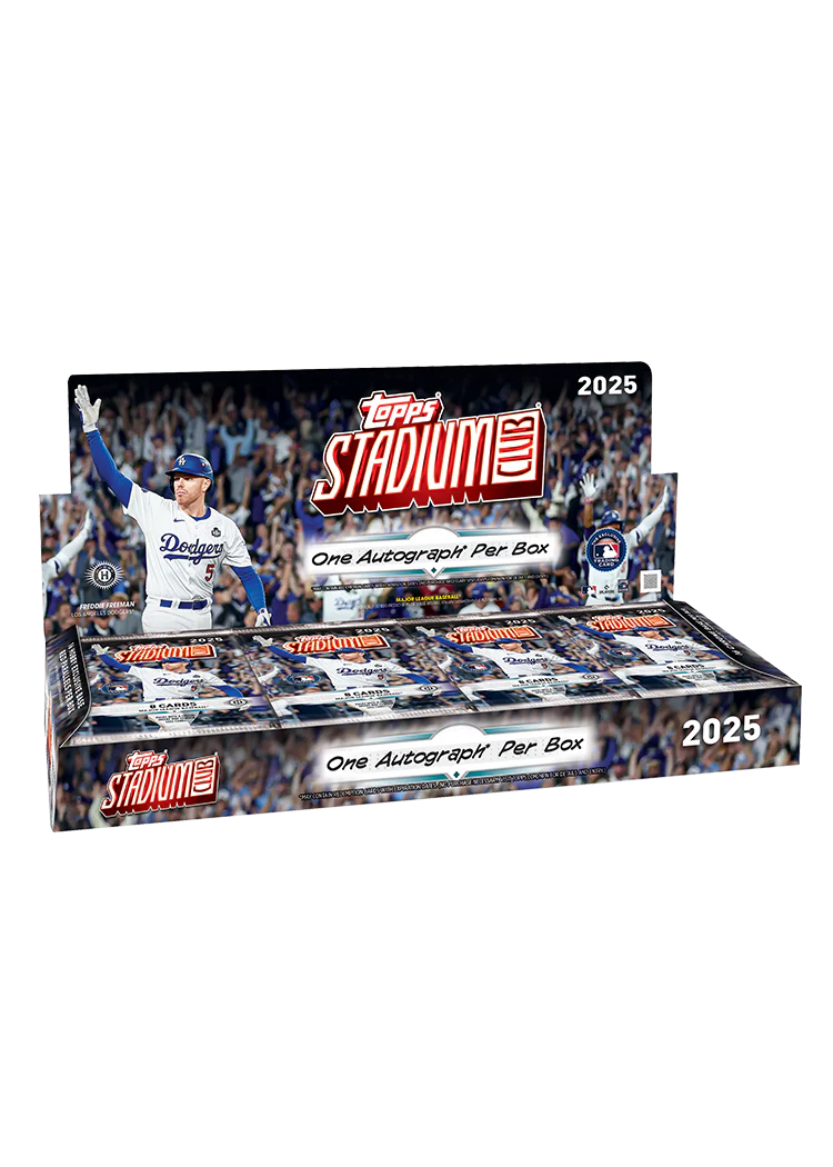 2025 Topps Stadium Club Baseball Hobby 16 Box Case – Piece Of The Game