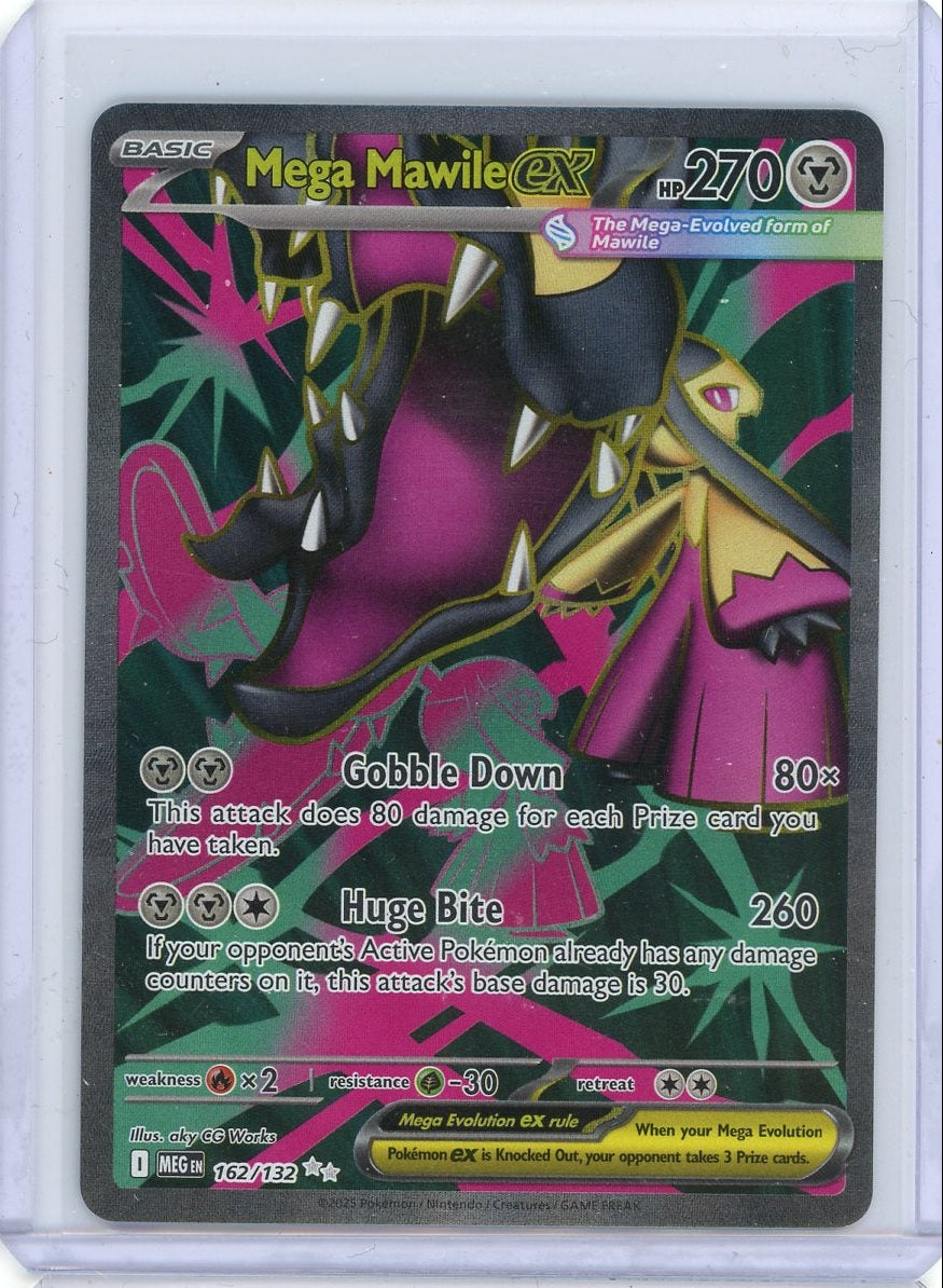 Mega Mawile ex 2025 Pokemon Mega Evolution Full-Art #162/132 – Piece Of ...