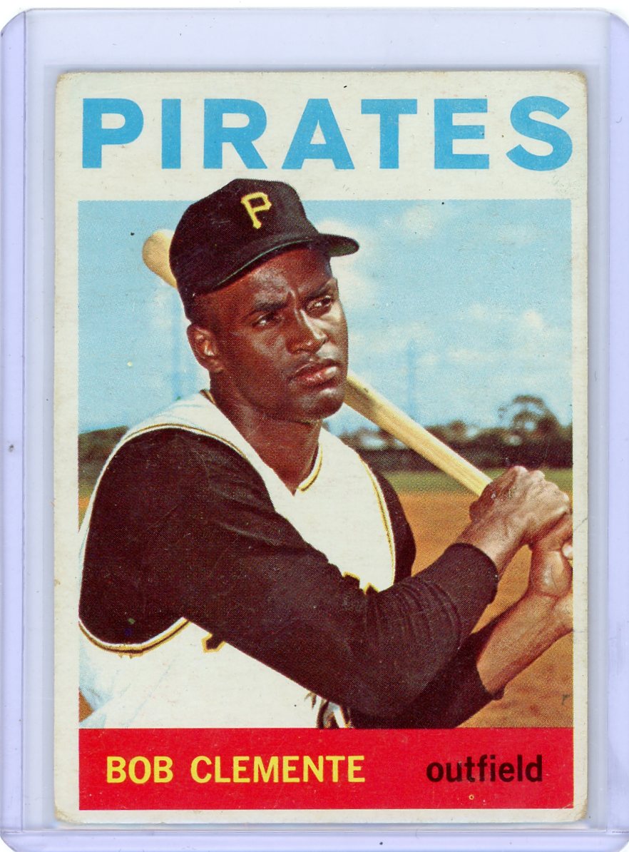 Roberto Clemente 1964 Topps #440 (VG) – Piece Of The Game