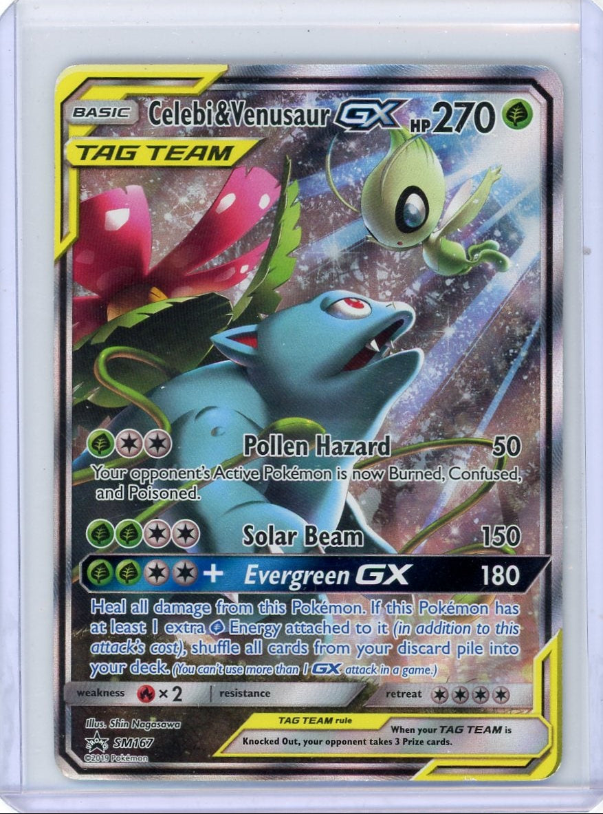 Celebi & Venusaur Pokémon Black Star Promo #SM167 – Piece Of The Game