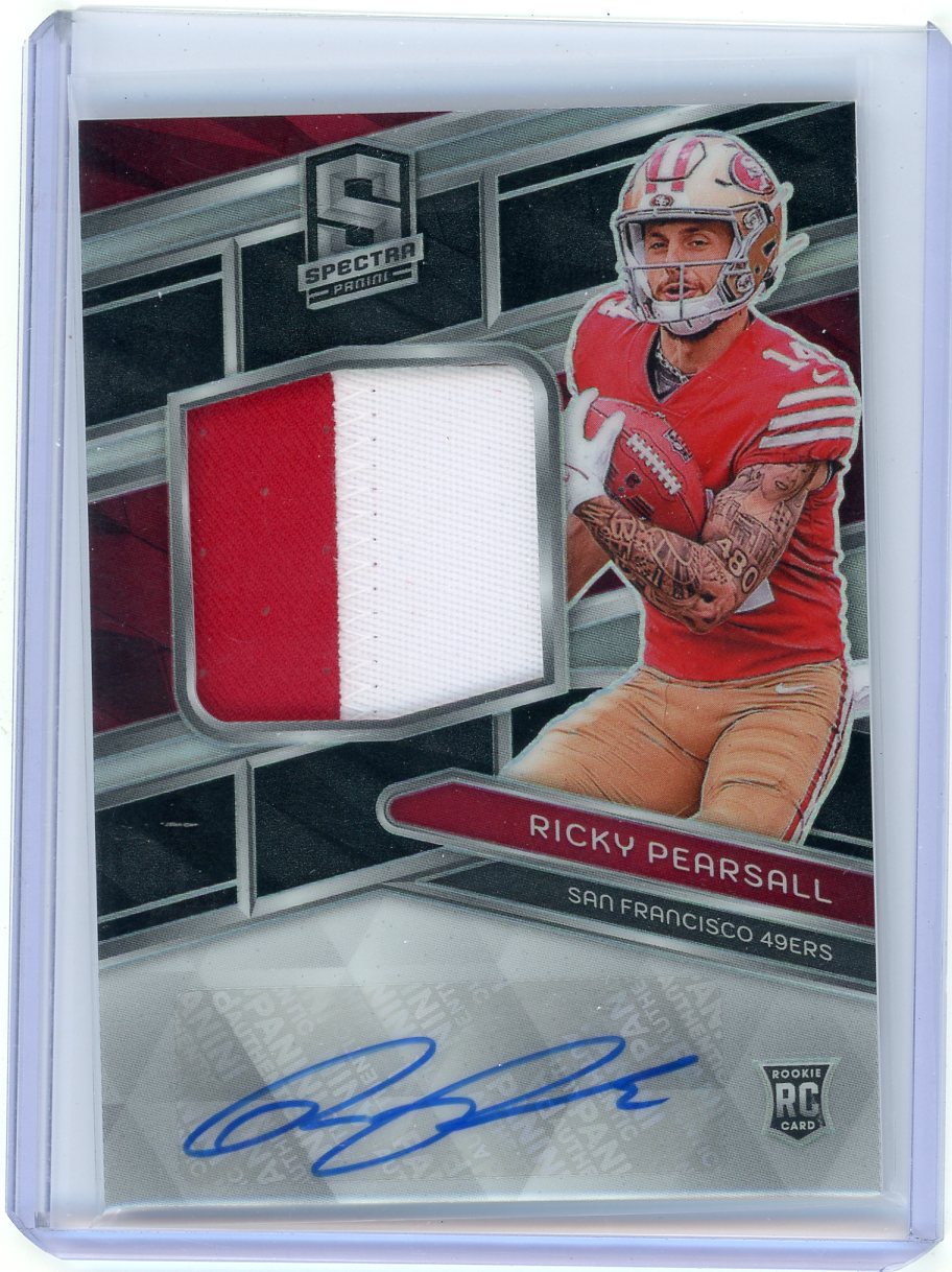 Ricky Pearsall 2024 Panini Spectra Rookie Patch Autograph #'d 70/99 ...