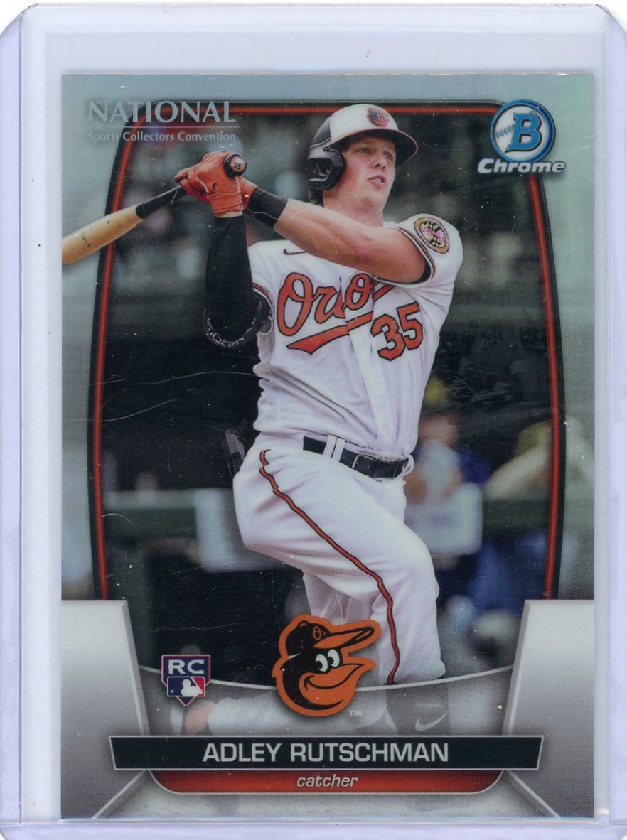 Adley Rutschman 2023 Bowman Chrome NSCC base rookie card – Piece Of The ...