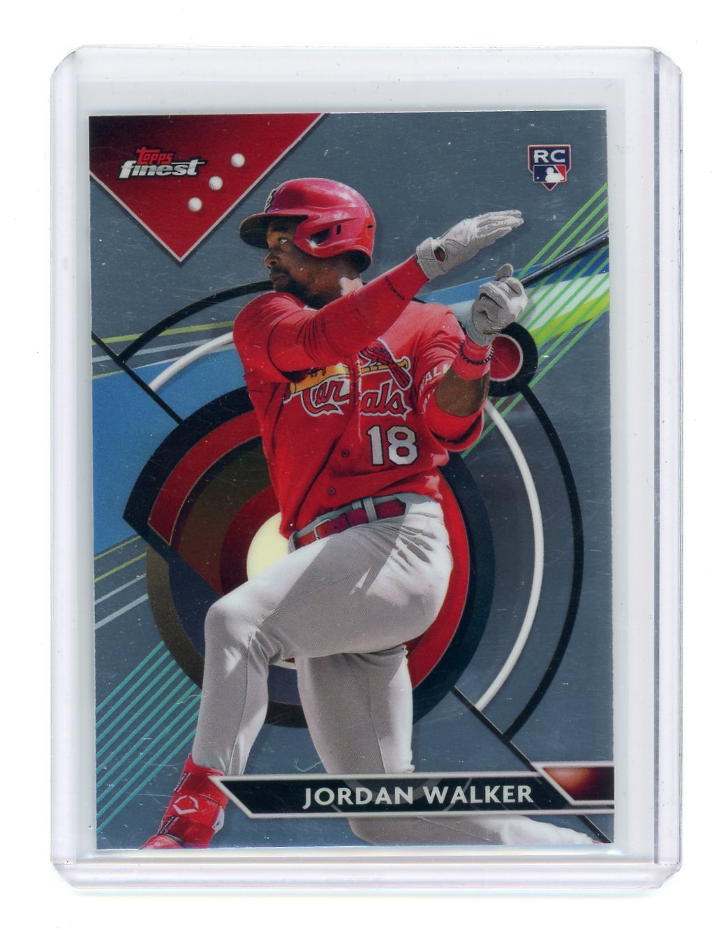 Jordan Walker 2023 Finest Rookie Card – Piece Of The Game