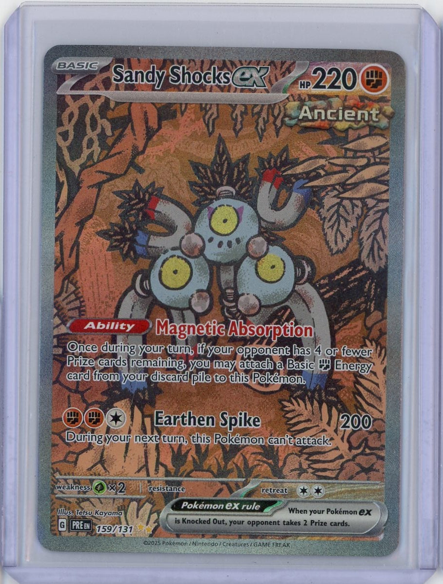 Sandy Shocks ex Pokemon Prismatic Evolutions Special Illustration Rare ...