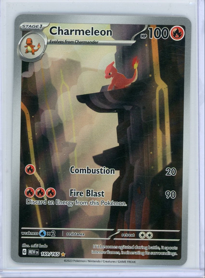 Charmeleon Pokémon 151 Illustration Rare #169/165 – Piece Of The Game