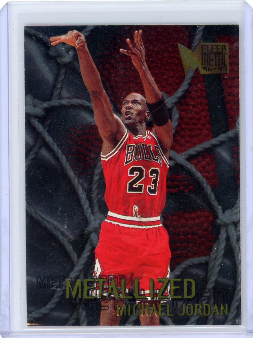 Michael Jordan 1996 Fleer SkyBox Metallized – Piece Of The Game
