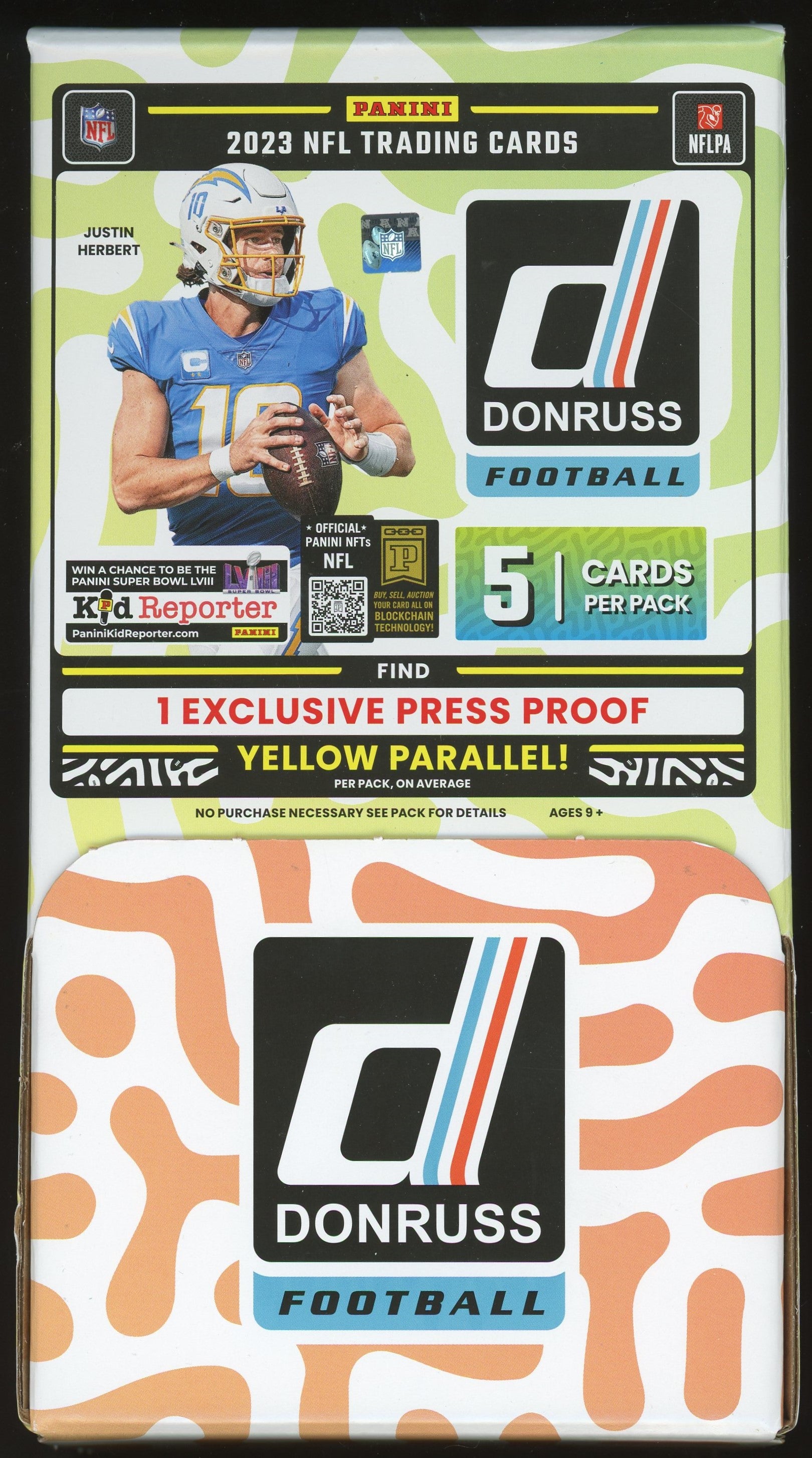 2023 Panini Donruss Football Gravity Feed Box Piece Of The Game