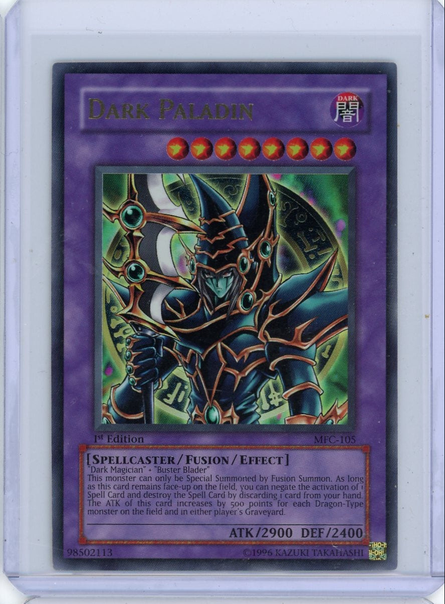 Dark Paladin [1st Edition] MFC-105 YuGiOh Magician's Force MP/HP ...