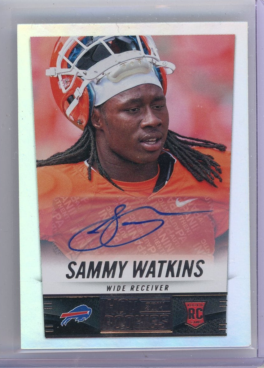 Sammy Watkins 2014 Panini Score autograph rookie holo – Piece Of The Game
