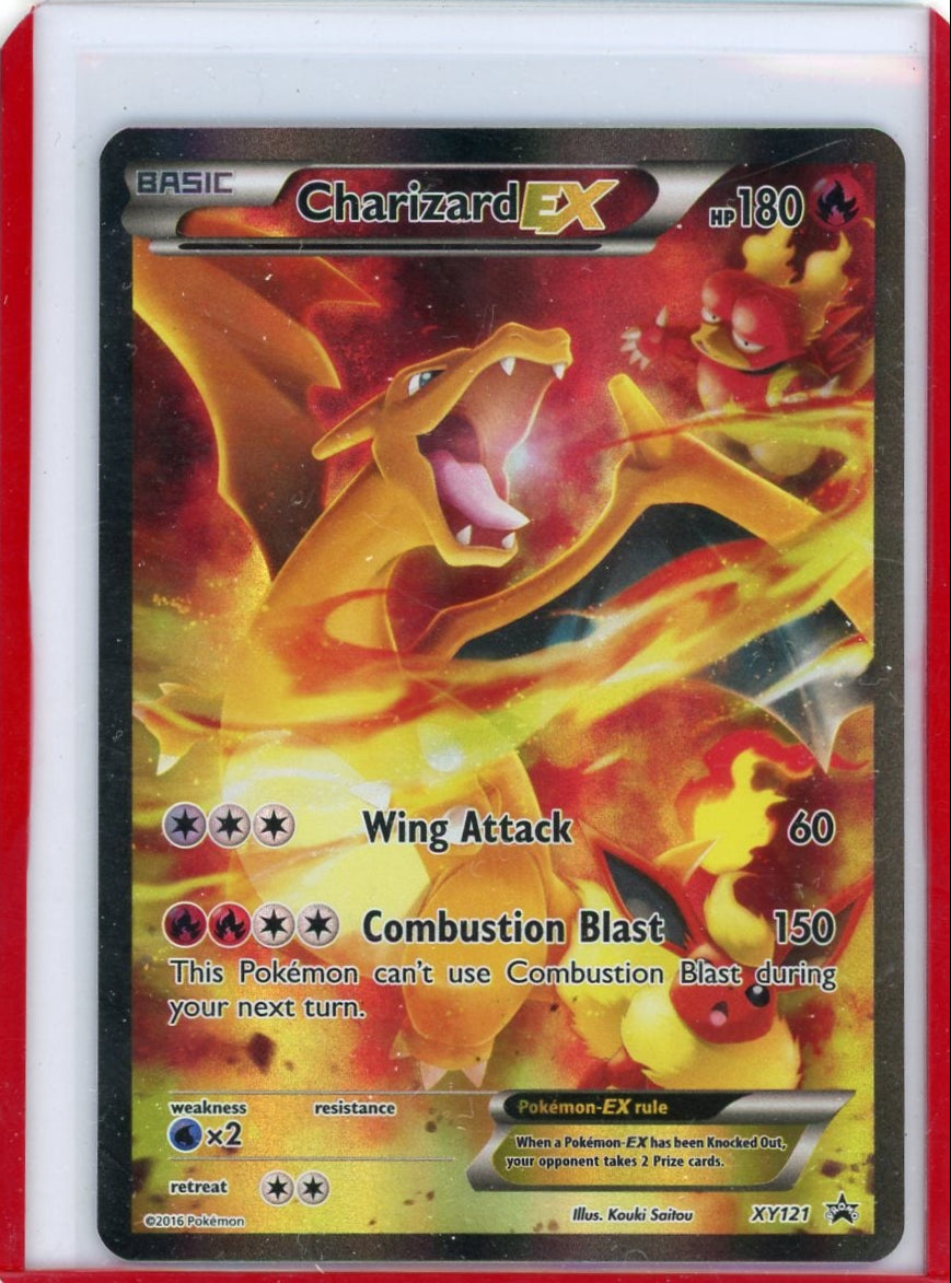 Charizard EX 2016 Pokemon XY Black Star Promo #XY121 – Piece Of The Game