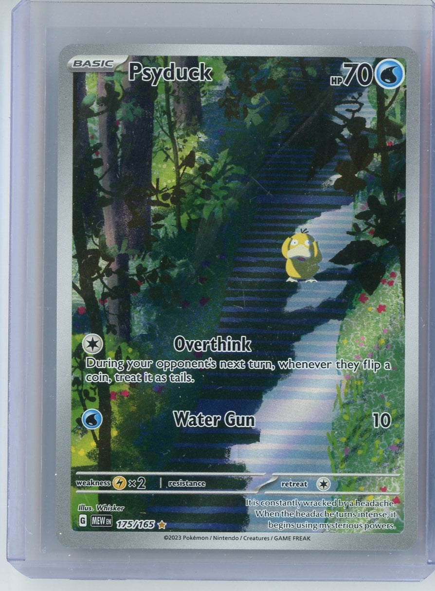 Psyduck 2023 Pokemon 151 rare holo 175/165 – Piece Of The Game