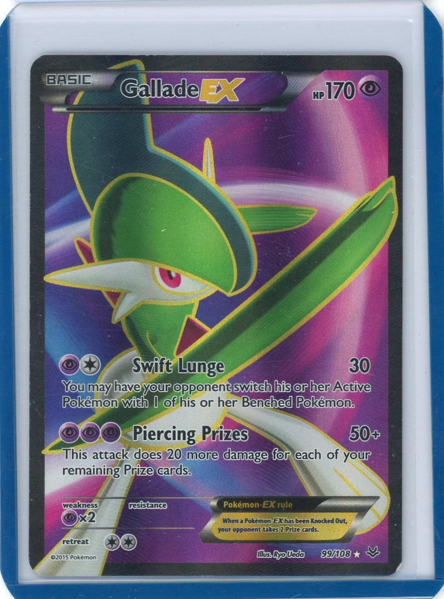 Gallade EX Pokémon Roaring Skies Full-Art #99/108 – Piece Of The Game