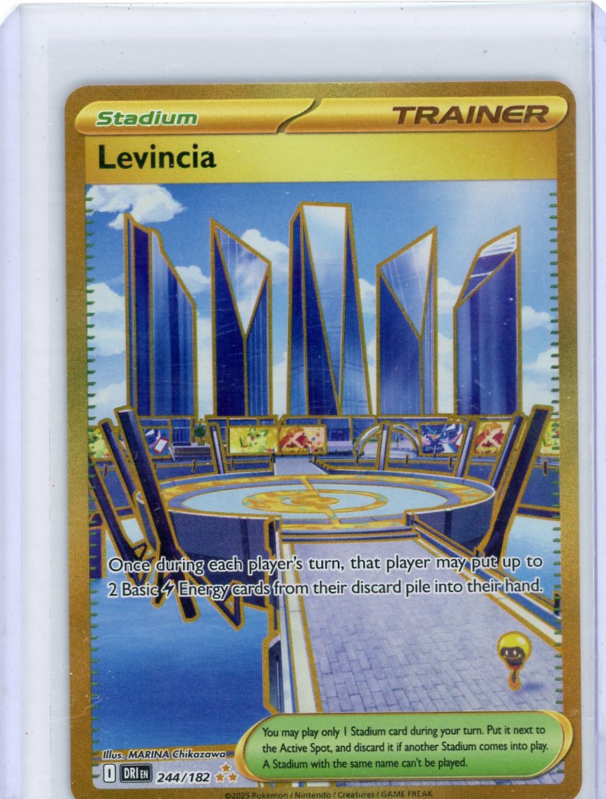 Levincia 2025 Pokemon Destined Rivals Special Illustration rare holo ...