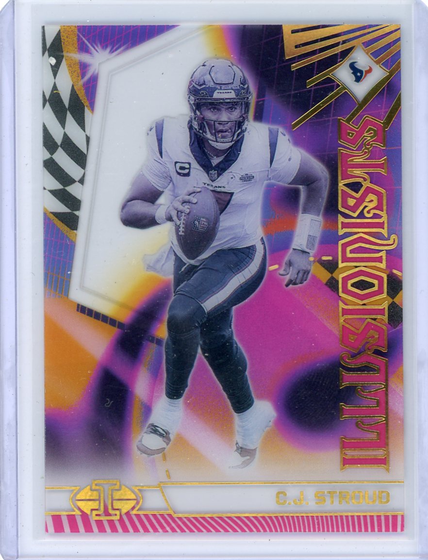 CJ Stroud 2023 Panini Illusions Illusionists rookie card #'d 230/399 ...
