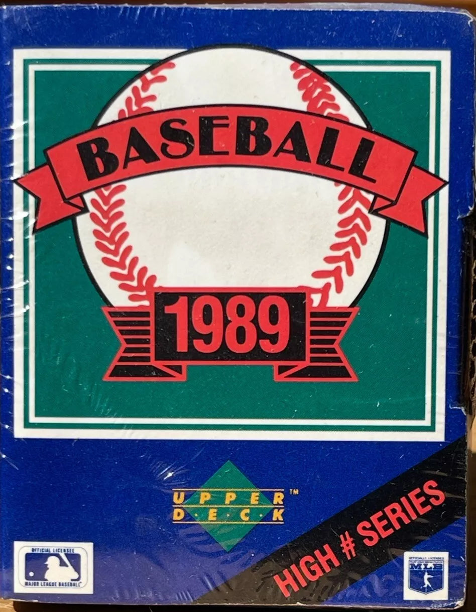 1989 Upper Deck High Series Baseball Collector's Box – Piece Of The Game