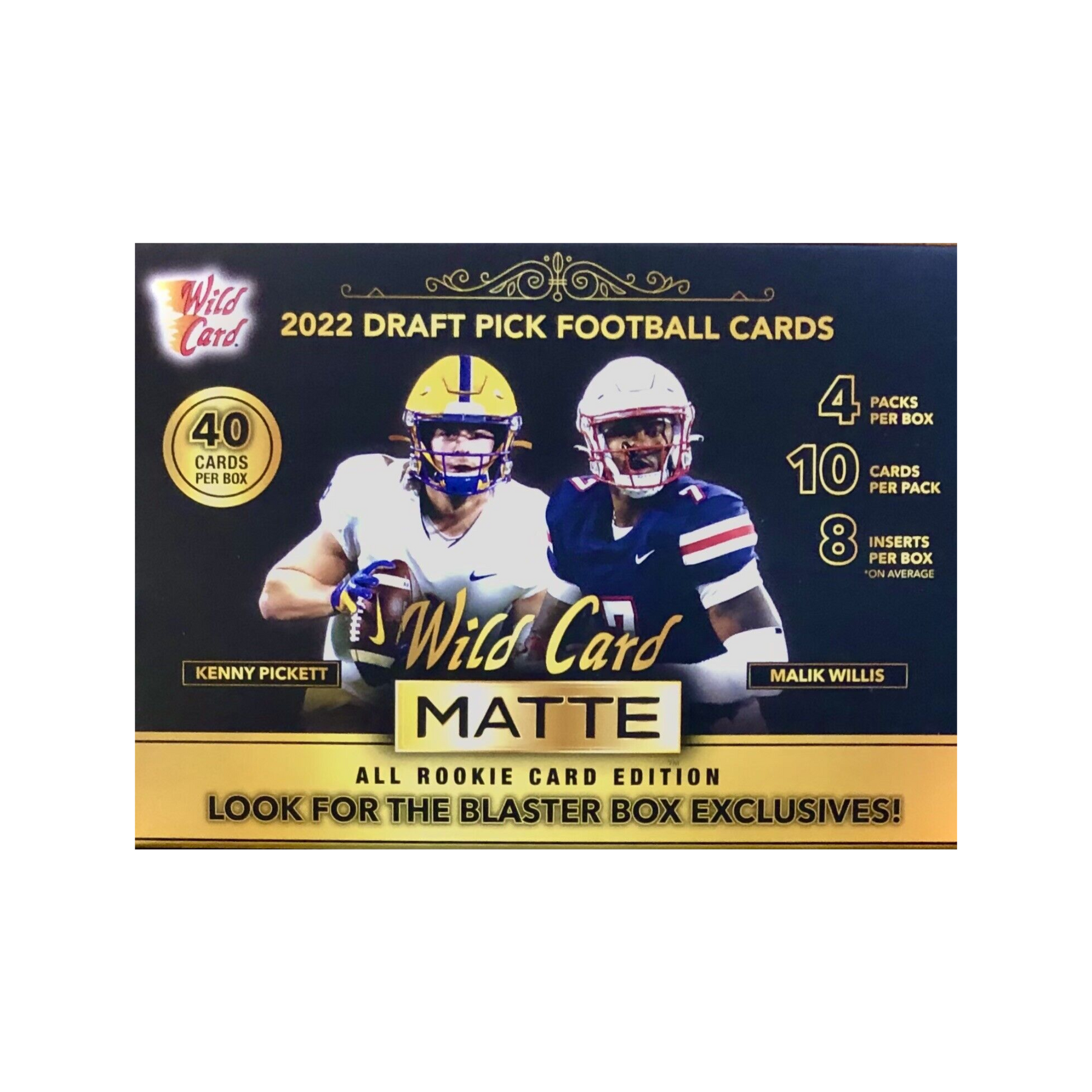 2022 Wild Card MATTE Football Blaster Box – Piece Of The Game
