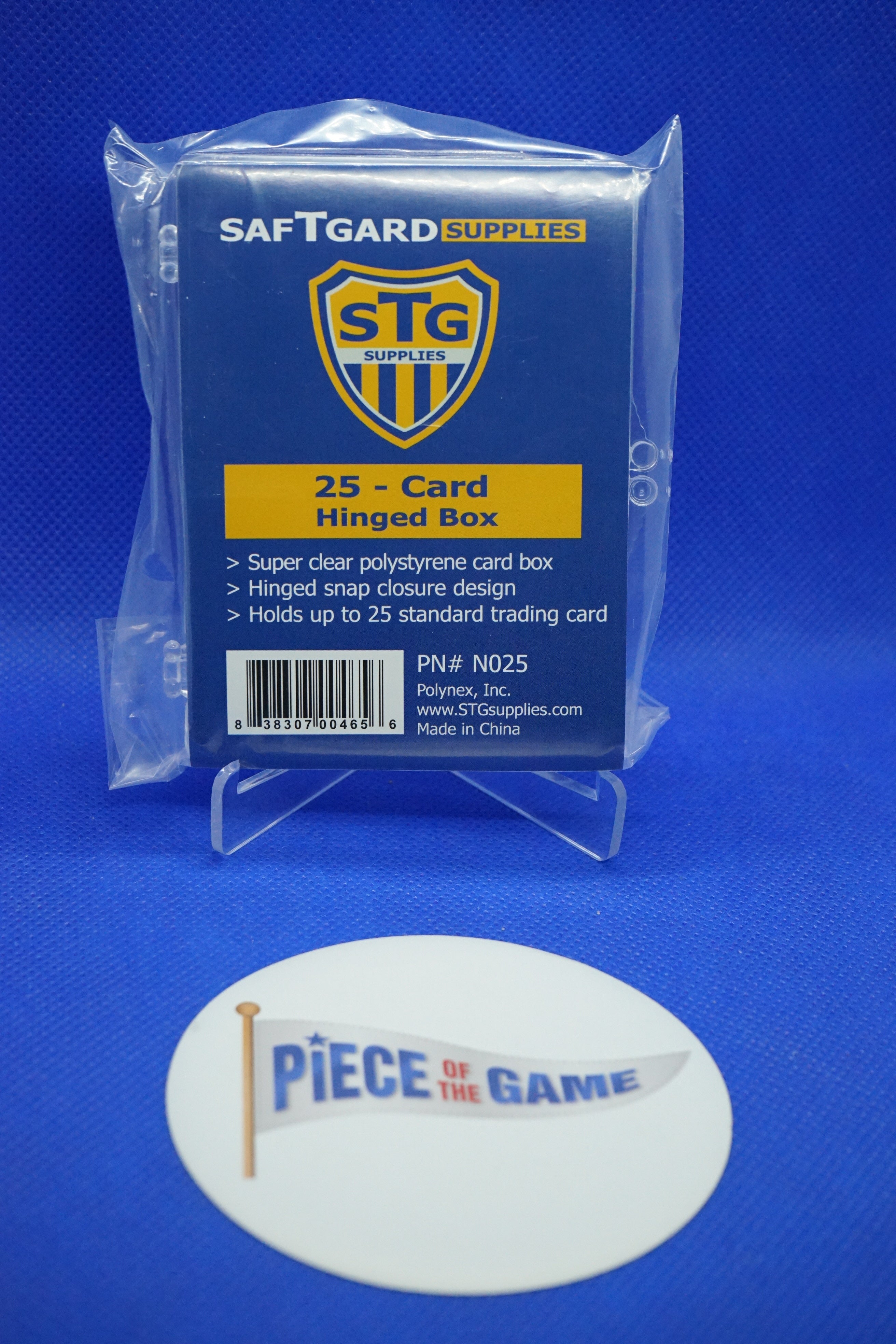 STG 25 Card Hinged Box – Piece Of The Game