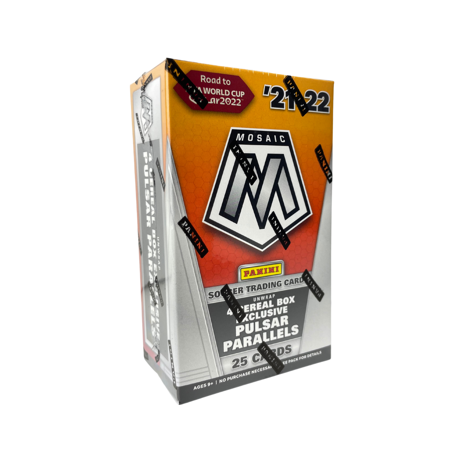 2021-22 Panini Mosaic Road to FIFA World Cup Soccer Cereal Box – Piece ...