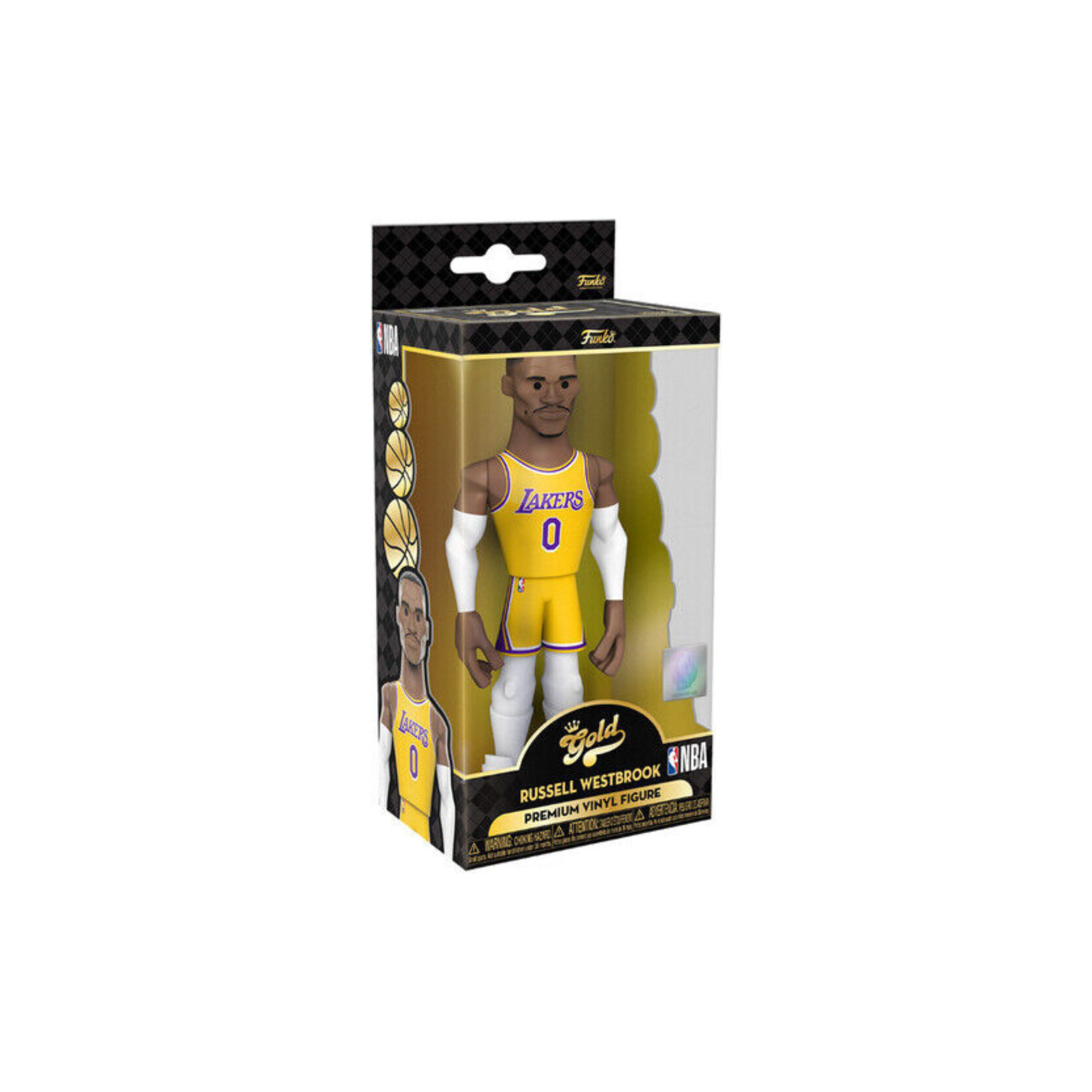 Russell Westbrook Gold Funko Pop Premium Vinyl Figure – Piece Of The Game