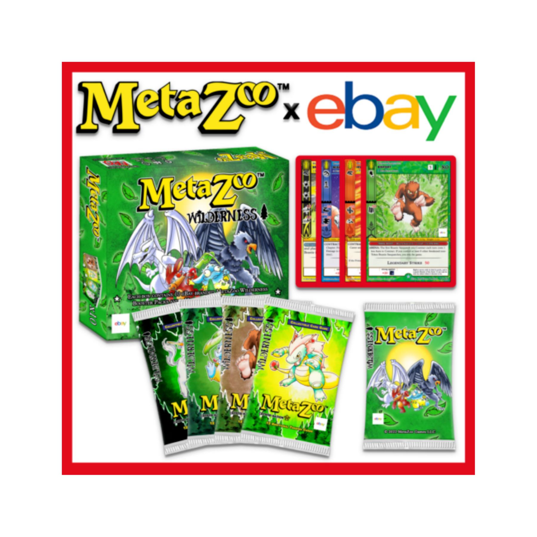 Metazoo X Ebay Exclusive Wilderness Booster Pack – Piece Of The Game