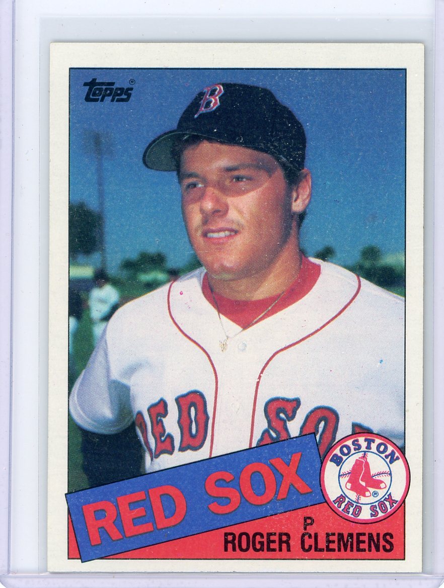 Roger Clemens 1985 Topps #181 rookie card – Piece Of The Game