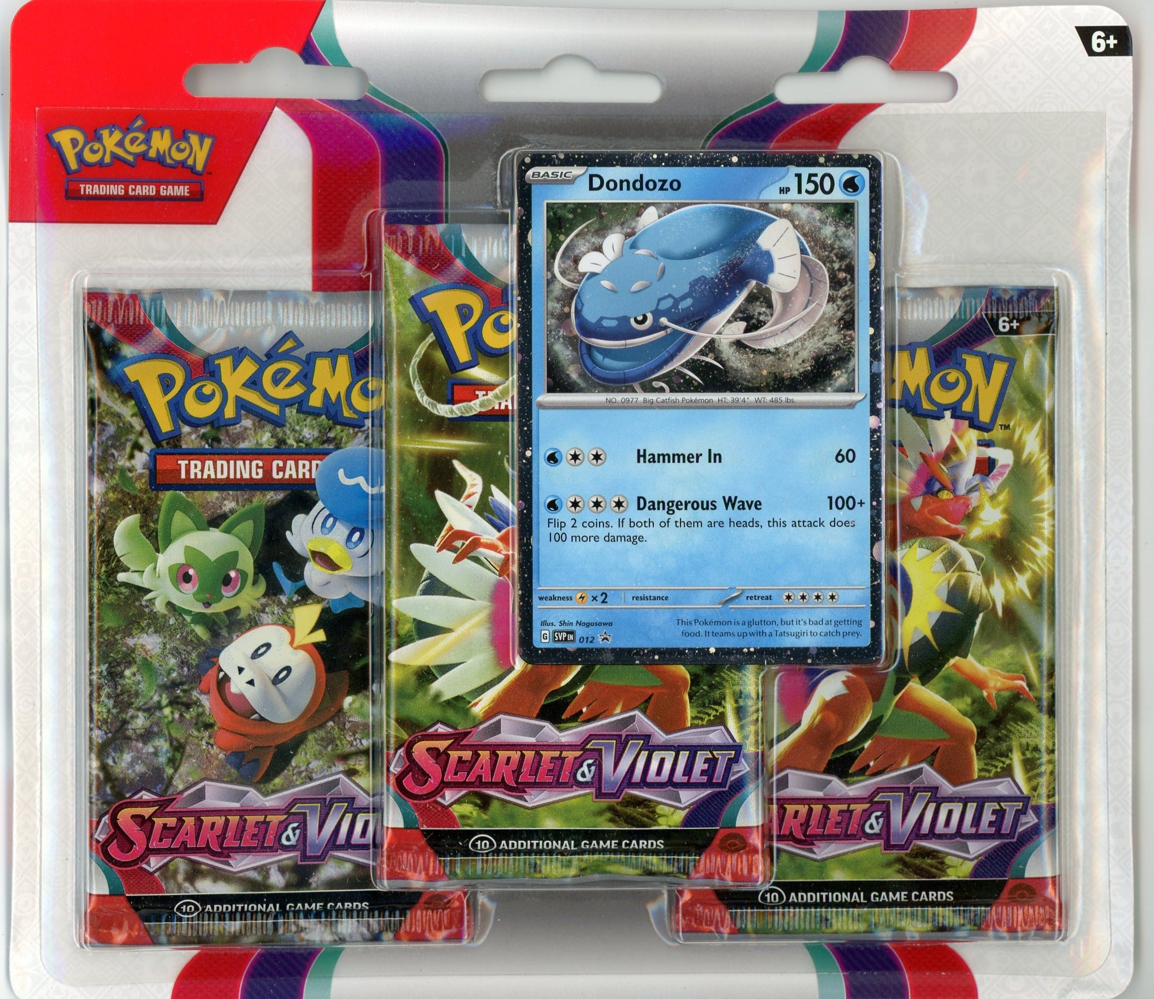 Pokemon Scarlet & Violet 3-Pack Blister Pack – Piece Of The Game